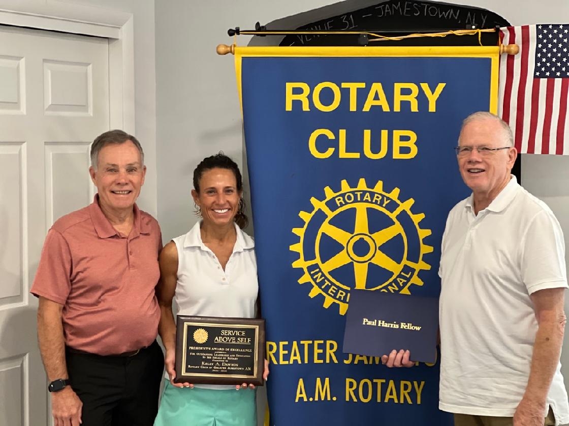 AM Rotary Club Honors Members | News, Sports, Jobs - Post Journal
